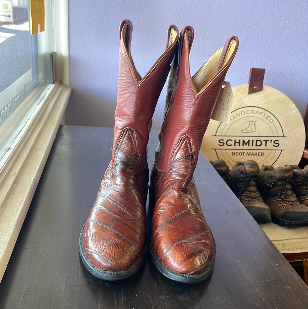 Tony Lama Exotic Leather Eel Cowboy Boots – Schmidt's Bootmaker